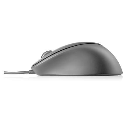 HP 4TS44AA Ambidextrous 1200 DPI Wired USB Laser Mouse with Encryption ...