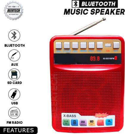 BEERTECH...GET THE BEST TECH NX BS109 Digital Tooth Music Speaker 5 ...