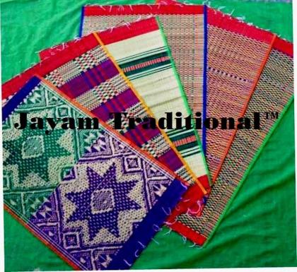 Jayam Traditional Korai Floor Mat / Carpet / Multi Design / Multi Color ...
