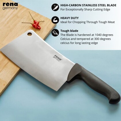 Rena Germany - Meat Chopper Butcher Knife - Meat Cleaver & Slicing ...