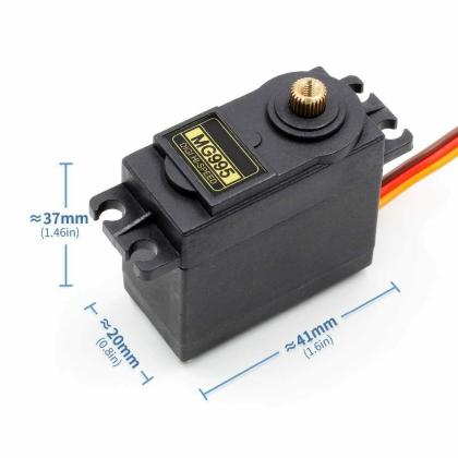MG995 Arduino Metal Gear 995 RC Car Servo Motor High Speed Torque DIY ...
