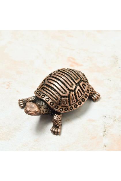 Bhimonee Decor Copper Patina Antique Finish Handmade Tortoise with ...