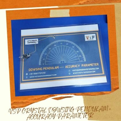 VSP VASTU SAMADHAN - 170 Crystal Dowsing Pendulum with Accuracy ...