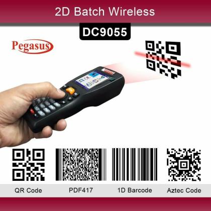 Pegasus DC9055 2D Batch Wireless Barcode Scanner with Screen - JioMart
