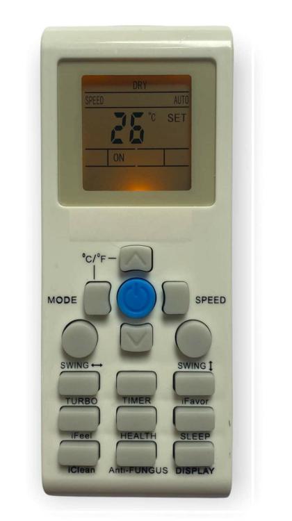 Upix AC Remote No. 171(with Backlight), Compatible with Onida AC Remote ...