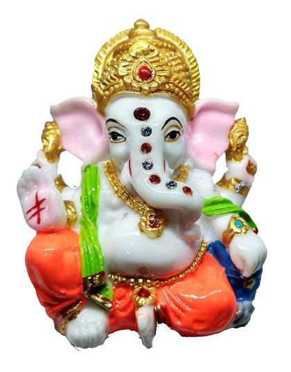 Sai Amrut Multicolor Lord Ganesha Car Dashboard - JioMart