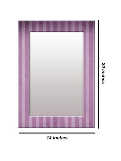 999Store White Rectangular MDF Strips Pattern Printed Wall Decorative ...