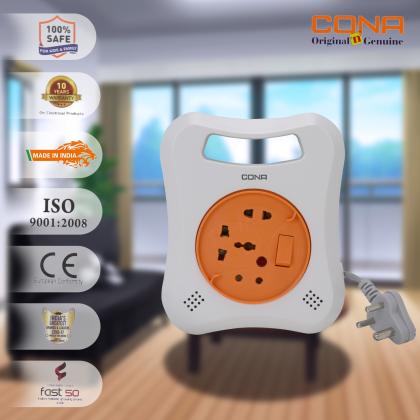 CONA 4186 MULTI 3 Pin Flex Box, 240V, 4 Meter|Electrical Extension Box ...
