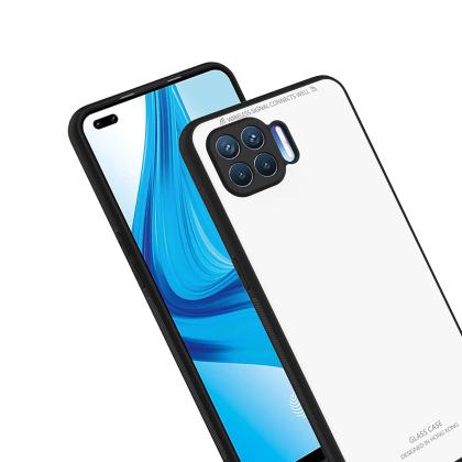 Sonty Oppo F17 White Polycarbonate and Thermoplastic Polyurethane Anti ...