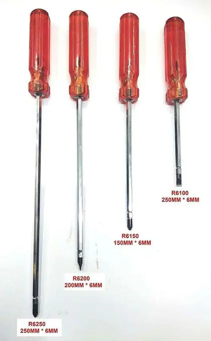 H9 2-in-1 Magnetic Screw Drivers with Long Handle & hardern tips ...