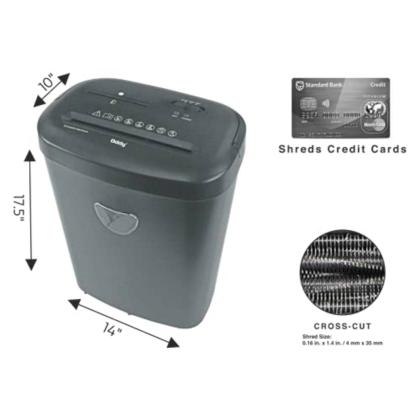 Oddy PSCC-H12S Cross Cut 12 Sheets Paper Shredder For Home, Office And ...