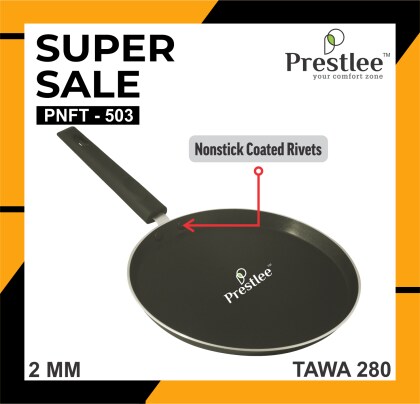 Prestlee Flat Tawa / Dosa Tawa 280 - Popular / Nonstick Tawa / Flat ...