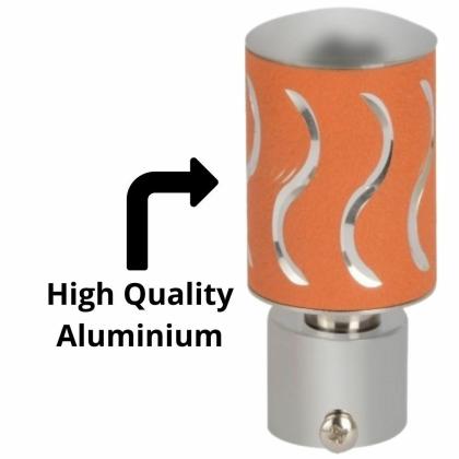 INKART Durable Designer Aluminium Steel Curtain Bracket with Support 1 ...