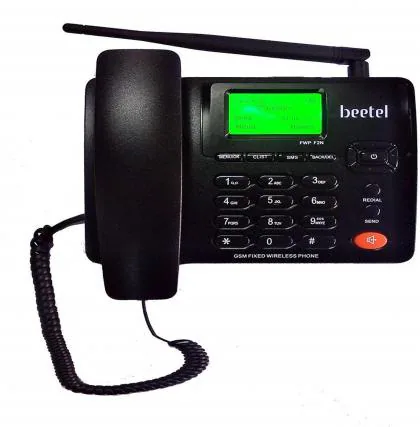 Beetel F2N Dual SIM GSM Black Wireless Landline Phone - JioMart