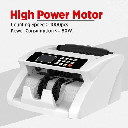 Thrifty Tech Cash Counting Machine with Fake Note Detection and ...