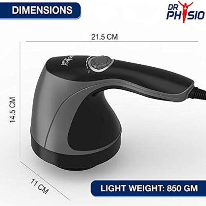 Dr Physio Electric Full Body Massager Machine, Black - JioMart