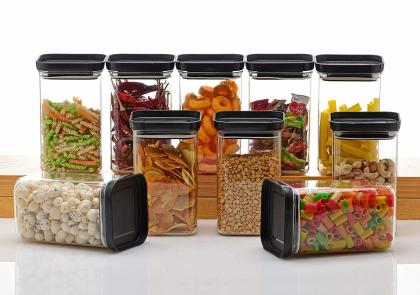 Spedimax Unbreakable Air Tight Square Plastic Containers Set for ...