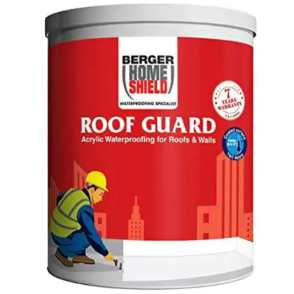 Berger White Plastic Weathercoat Roofguard - 4 L - JioMart