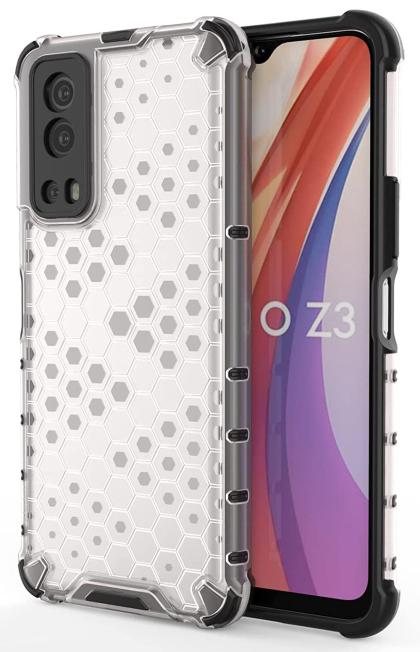 Tremolite Desigen Honeycomb Pattern Back Cover For IQOO Z3 5G ...