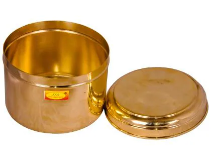 Shiv Shakti Arts Pure Brass Box | Dry Fruit Box | Dibba | Katordaan ...