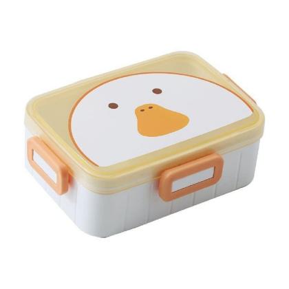MT HUB Cartoon Lunch Box with Small Container and Fork, School Tiffin ...