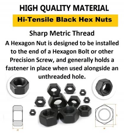 Epi-Torque; The Epic Torque #Doityourself Hi Tensile Black Hexagonal ...