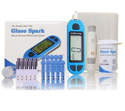 Gluco Spark Meter with 50 Strips & 50 lancets Glucometer - JioMart