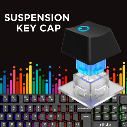 Elista ELS-BOLT RGB Wired USB Keyboard & Mouse Combo - JioMart