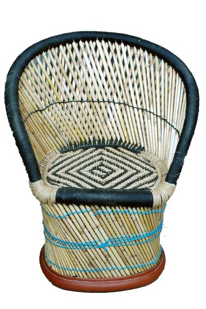Bharat Mudda House Eco-Friendly Pure Handmade Bamboo Mudda Chair ...