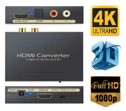 Microware RCA, Auxiliary, HDMI Adapter for Charging Adapter - JioMart