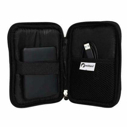 Wolfano Shockproof, Waterproof, Portable Hard Disk Case Enclosure Cover ...