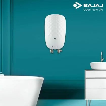 Bajaj Juvel Instant 3 Ltr Vertical Water Heater, White - JioMart