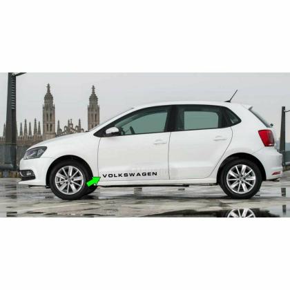 Carmetics Black Plastic 3D Letters Emblem For Vw Polo - JioMart