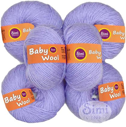 Simi Enterprise Iris Acrylic Wool, Baby Wool 4 Ply Wool Ball Hand ...