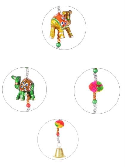 Dreamkraft Multicolor Paper Mache Door Hangings - JioMart