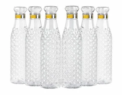 Diamond Water Bottle set of 6, 1 litre - JioMart