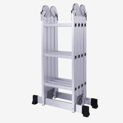EQUAL Aluminium Multipurpose Supper Ladder 12 Ft With 2 Scaffolding ...