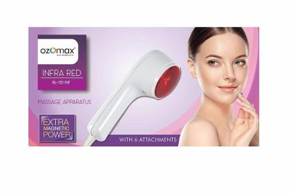 OZOMAX DUAL SPEED INFRARED MASSAGE APPARATUS With 6 Attachments - JioMart