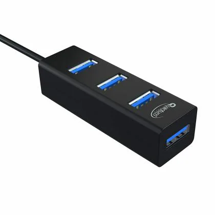 Quantum QHM6642 4 Port Hi-Speed USB Hub(Black) - JioMart