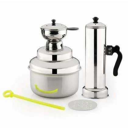Naksha Stainless Steel Puttu Maker/Kudam (White) - JioMart