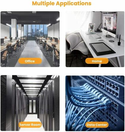 MVTECH 15 Meter LAN Cable CAT5E/Cat 6 Ethernet Cable Network RJ45 LAN ...