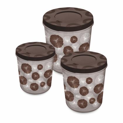 Flair Kitchen Mate Classic Containers Set of 3 Pcs (1600 ML, 2400 ML ...