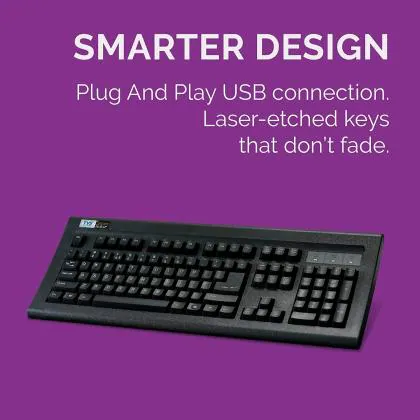 TVS Electronics Gold Prime Mechanical Wired Keyboard - JioMart