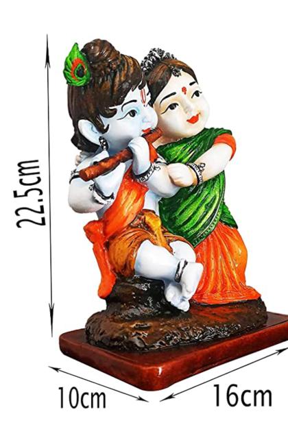 MOTAKA Radha Krishna Idol - JioMart
