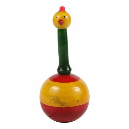 Channapatna Toys Wooden Roly Poly balancing dolls for Kids ( 1 Years+ ...
