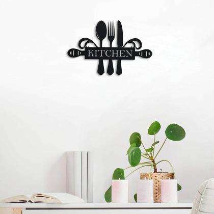 Webelkart Premium Classic Kitchen Laser Cut Design MDF Wooden Wall Art ...