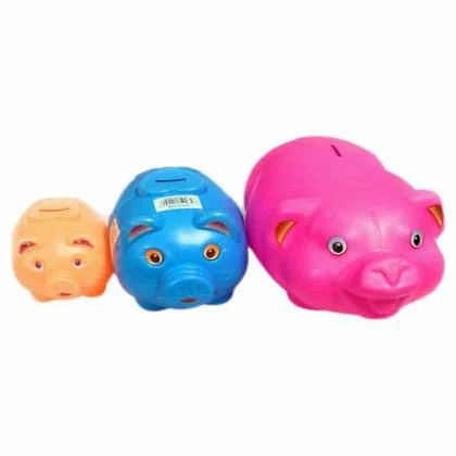 Plastic Money Saving Bank / Coin Holder for Kids / Piggy Bank / Coin ...