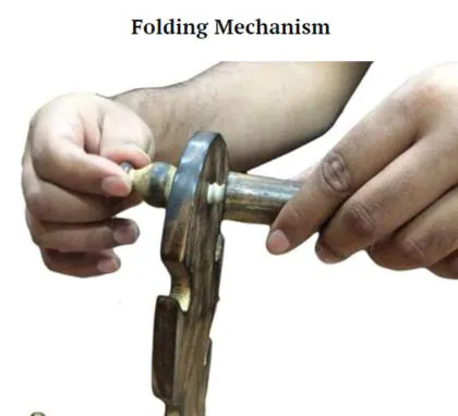 asad Wooden Bangle Stand with 4 Rod (Sheesham) / Churi Stand/ Jewellery ...