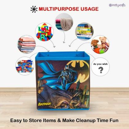 BatmanToys Organizer Storage Box for Kids, Pack of 3 - JioMart