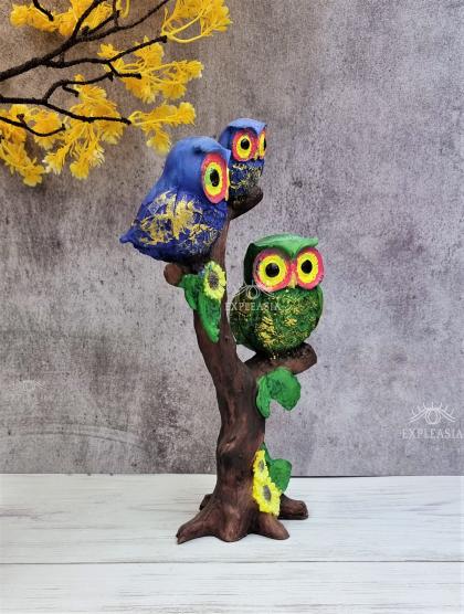 Expleasia OWL Decorative Showpiece Vastu Shastra/feeng Shui Ornament ...